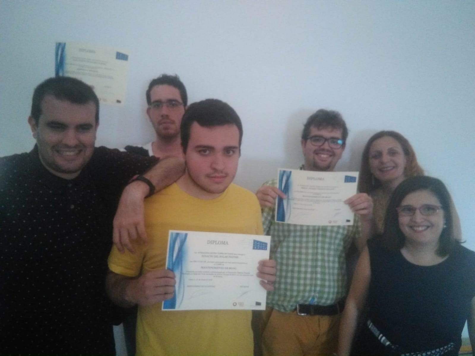 Entrega de diplomas del programa Capacita4 - Asociación Autismo Cádiz